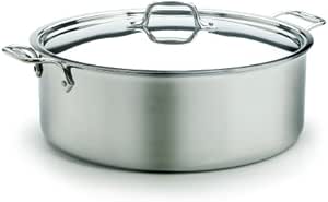 Amazon.com: All-Clad Stainless 10-Quart Rondeau with Lid: Kitchen & Dining