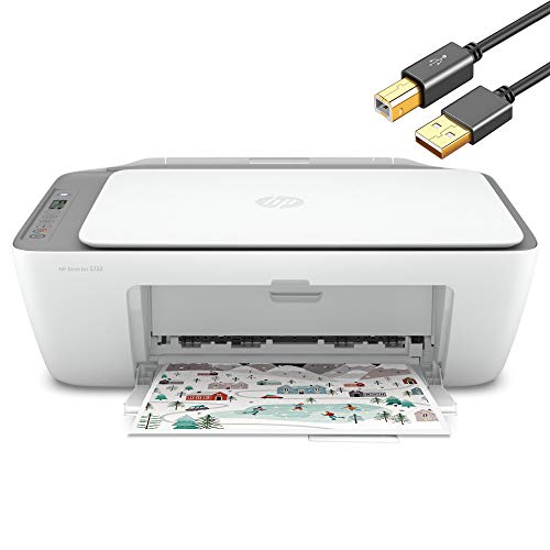 HP DeskJet Series All-in-One Wireless Color Inkjet Printer - 3-in-1 ...