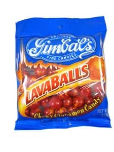 Amazon.com : Gimbals Lava Balls Chewy Hot Cinnamon Candy, 7 oz bag, 12 ...