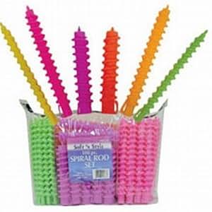Amazon.com: Soft 'N Style Spiral Rod Set 108 pieces: Health & Personal Care