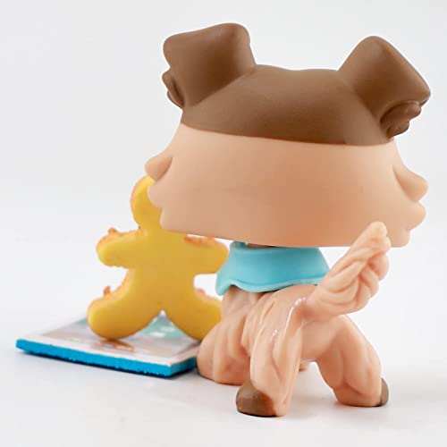 Collectable lps Collie 893, with lps Tan and Brown Body Collie Dog with ...