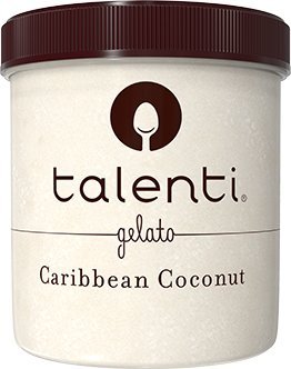 Talenti, Caribbean Coconut Gelato, Pint (8 Count): Amazon.com: Grocery ...