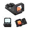 Mini Folding Red Dot Sight Tactical Flip Up Reflex Sight for Glock MOS ...
