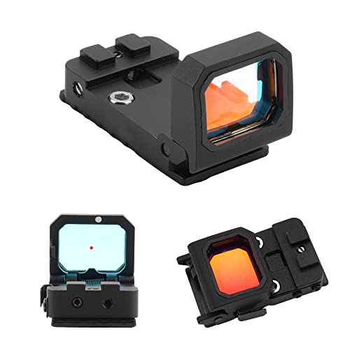 AGGXPF Mini Folding Flip Red Dot Sight Flip Up Reflex Sight for Glock ...