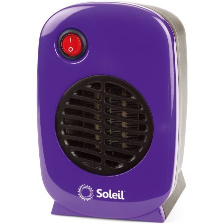 Mini PTC Heater, Power: 250 watts, Cool-touch housing (Purple) - Want ...