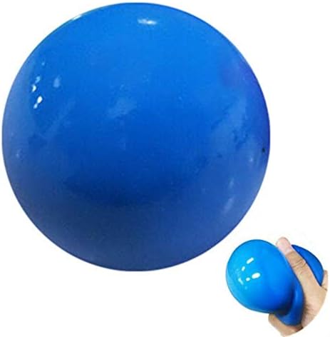 PITCHBLA Sticky Balls That Stick to The Ceiling, Wall Sucking Ball ...