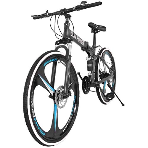 US Fast Shipment - Outroad Folding Bicycle Men/Women/Student Mountain ...