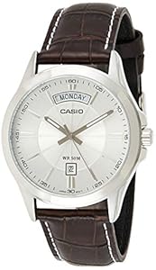 Buy Casio Enticer Analog Silver Dial Men's Watch - MTP-1381L-7AVDF (A845) at Amazon.in