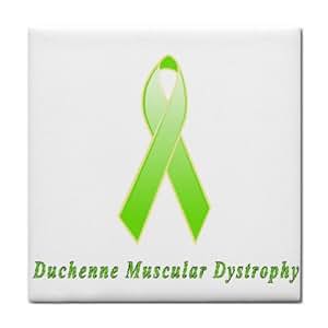 Amazon.com: Duchenne Muscular Dystrophy Awareness Ribbon Tile Trivet ...