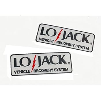 Amazon.com: Lojack Lo-jack car security decals stickers theft deterrent ...
