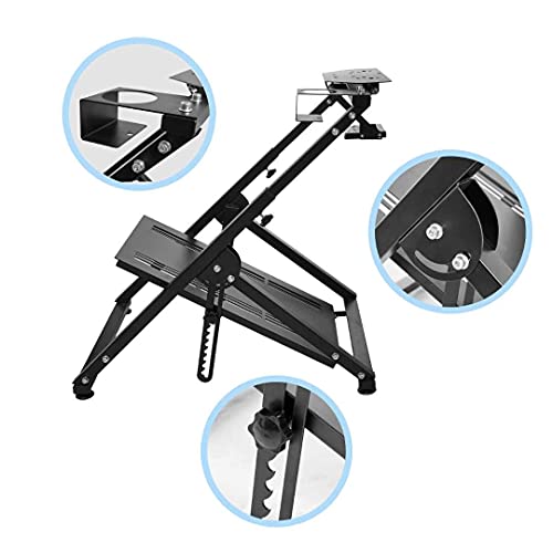 Marada Sim Racing Wheel Stand Simulator Cockpit X-Structure Quick Fold ...