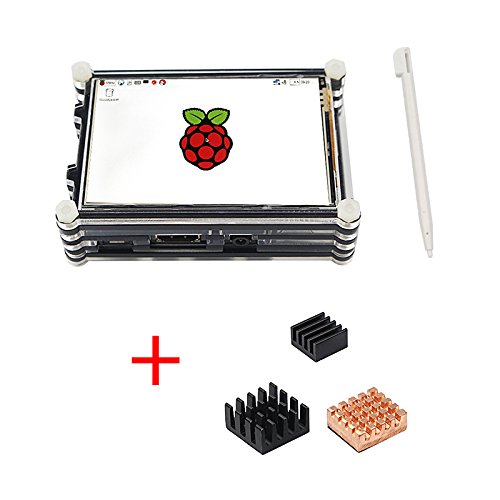 Buy SHCHV Raspberry Pi 3.5 Inch 480x320 Touch Screen Kit +with 9 Layer ...
