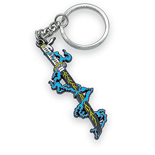 Demon Slayer Kimetsu No Yaiba Zenitsu Keychain Lightning Thunder ...