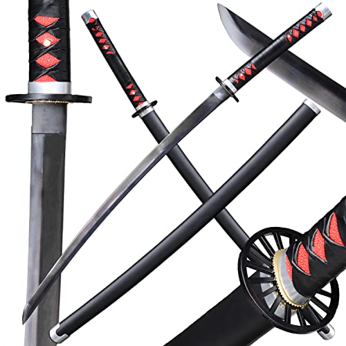 Sharp Anime Katana Demon Slayer Sword Real Metal- High Carbon Steel ...