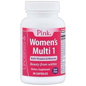 Amazon.com: Pink Women's Multi 1 (90 Capsules, Iron Free): Health ...