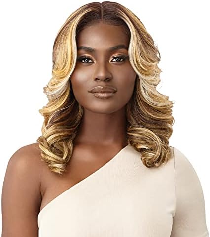 Outre Synthetic Hair HD Lace Front Wig - ELINA (Color:2 Dark Brown ...