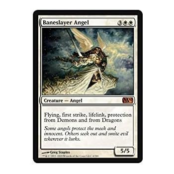 Amazon.com: Magic: the Gathering - Baneslayer Angel - Magic 2010: Toys ...