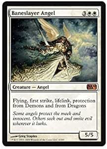 Amazon.com: Magic The Gathering - Baneslayer Angel - Magic 2010 : Toys ...