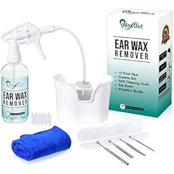 Amazon.com: Doctor Easy Wax-Rx Ph Conditioned Ear Wash Refill Kit, 1.7 ...