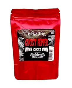 Amazon.com: 5 Whole Ghost Pepper Dried Intact Seed Pods +2 Free Super ...