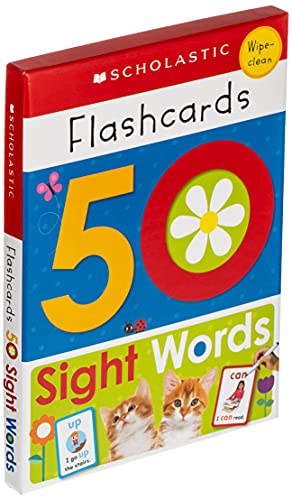 Buy 50 Sight Words Flashcards Scholastic Early Learners Flashcards Buy 50 Sight Words Flashcards Scholastic Early Learners Flashcards