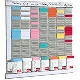 Nobo 12 T-Card Panel Maxi Office Planning Kit, 800 x 730 mm: Amazon.co ...