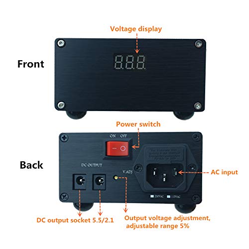 25VA DC 5V Bench Linear Power Supply Audiophile,Desktop Power Adapter ...