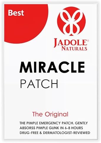 Jadole Naturals Miracle Invisible Spot Cover Hydrocolloid, Acne Pimple ...