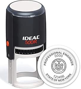 Amazon.com : Self Inking Stamp Engineer Stamp Custom Rubber Stamp ...