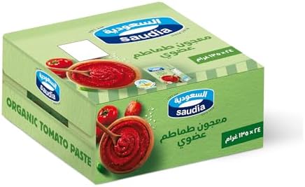 Saudia Tomato Paste Organic , 24X135 Gm price in Saudi Arabia | Amazon ...