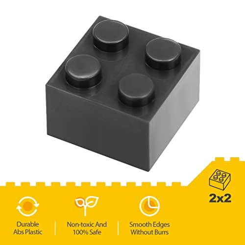 Etarnfly Classic Building Bricks, 160 Piece 2x2 Building Blocks STEM ...