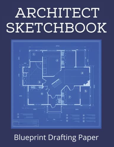Sketchbook for Architects & Students | Blueprint Paper for Drafting ...