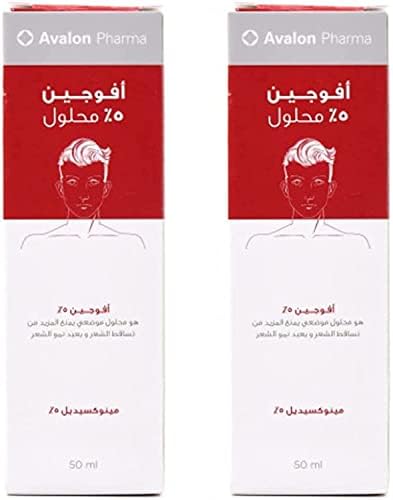AVOGAIN AVALON 5% SOLUTION HAIR REGROWTH TONIC 50ml SOLUTION 2 MONTHS/أفوجين أفالون 5٪ حل مقوي ...