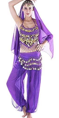 Genie Jeannie Costume Women Arabian Nights Costumes Fortune Teller ...