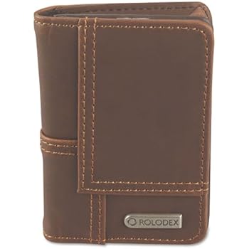 Amazon.com : Rolodex 76657 Low Profile Personal Card Case - Black ...