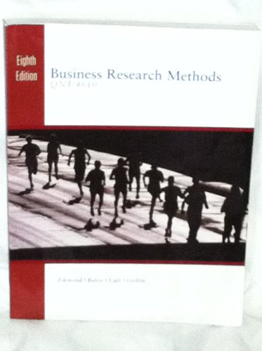 Business Research Methods (Book Only): Zikmund, William G., Babin ...