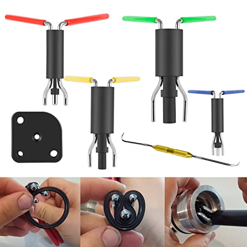 Hydraulic Cylinder Piston Rod Seal U-Cup Twistor Installation Tool Set ...