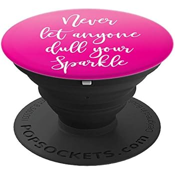Amazon.com: Never Let Anyone Dull your Sparkle Quote Inspirational Gift ...