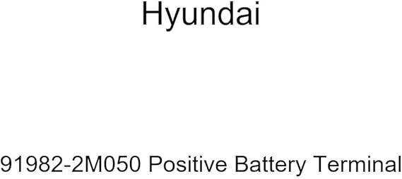Amazon.com: Genuine Hyundai 91982-2M050 Positive Battery Terminal ...
