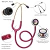 Scienlodic Double Head Stethoscope with Ear Tips Professional Dual Head ...