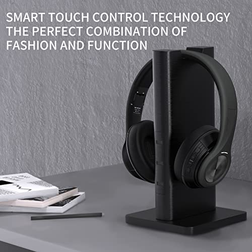 Riwbox TX8 Bluetooth Headphones, Over Ear Headphones, HiFi Stereo, with Touch Control and mic ...