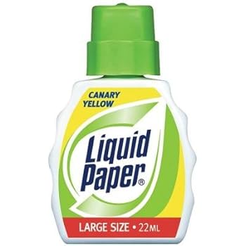 Amazon.com : Paper Mate Liquid Paper Fast Dry Correction Fluid, 22 mL ...