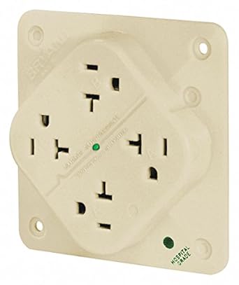 20A Quad Receptacle 125VAC 5-20R IV: Amazon.com: Industrial & Scientific