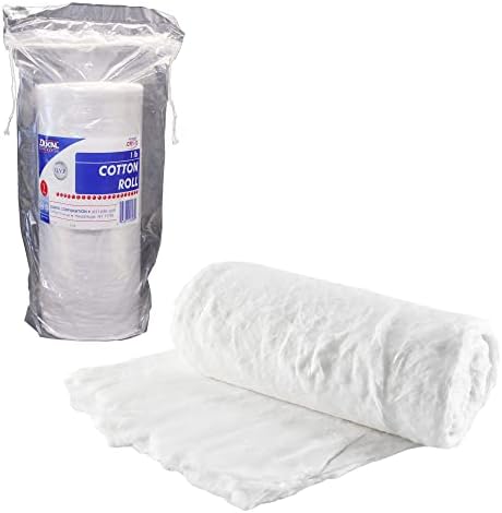 Dukal White Cotton Roll. Roll of Non-sterile Cotton for Wound Care ...