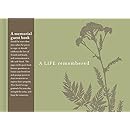 A Life Remembered: Funeral Guest Book: Dan Zadra: 9781935414292: Amazon ...