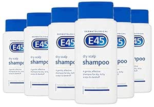 Amazon.com : 6 x E45 Dermatological Dry Scalp Shampoo 200ml : Beauty