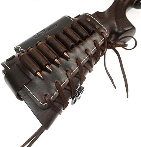 Buy op original power Leather Rifle Buttstock Ammo Holder with Cheek ...