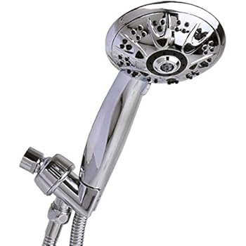 Hand Held Detachable Shower Head - Handheld High Pressure 5 Spray ...