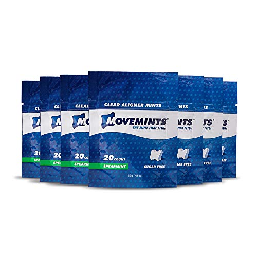 Movemints Clear Aligner Mints - Patented Aligner Seating Mints - Edible ...