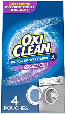OxiClean Washing Machine Cleaner With Odor Blasters, 4 Count price in ...